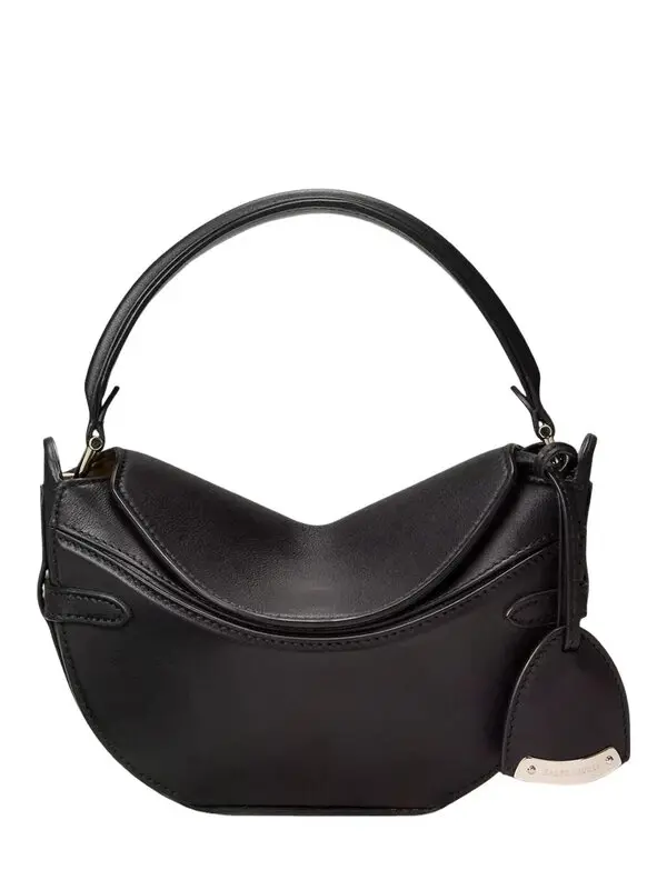 Ralph Lauren Leather Mini Top Handle Bag - Black