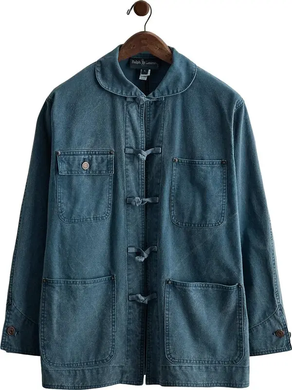 Ralph Lauren C. 1985 Denim Coat - Blue