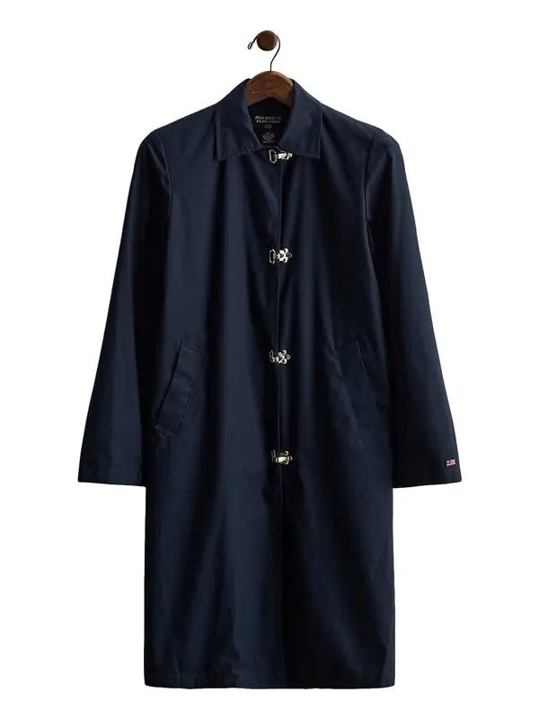 Ralph Lauren Cotton Coat - Navy