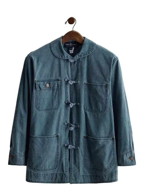 Ralph Lauren C. 1985 Denim Coat - Blue