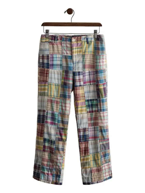 Ralph Lauren C. 1995 Patchwork Cotton Pant - Multi