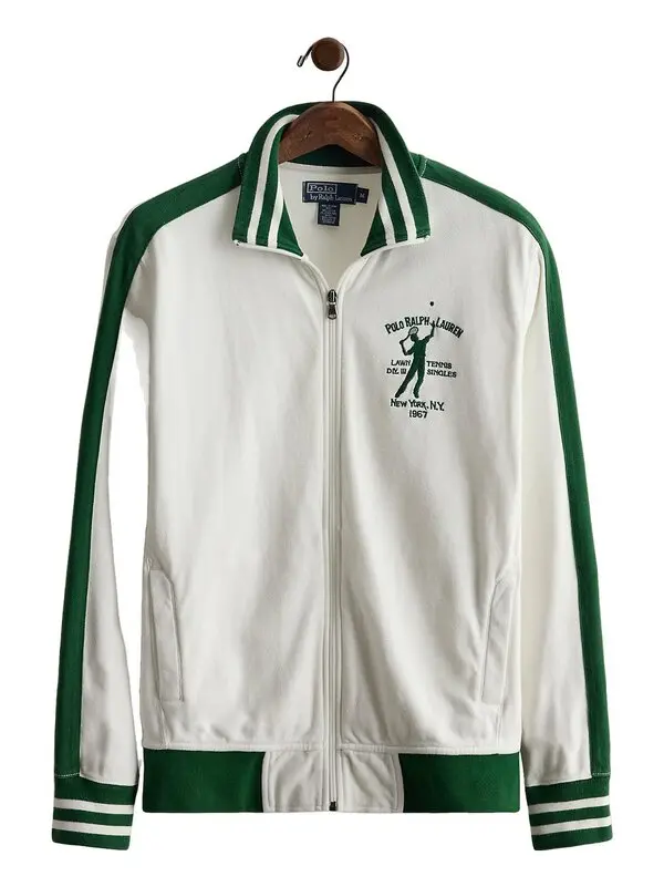 Ralph Lauren 2010 Tennis Track Jacket Size - White