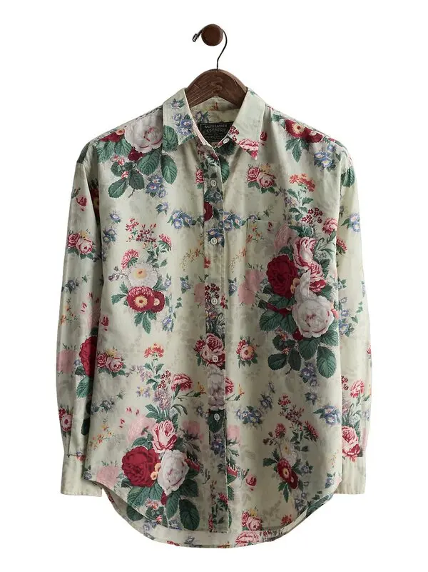 Ralph Lauren C. 1990 Cotton-blend Shirt - Multi