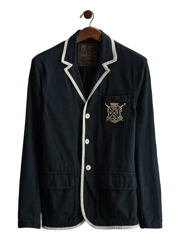 Ralph Lauren Vintage Crest Sport Coat - Navy