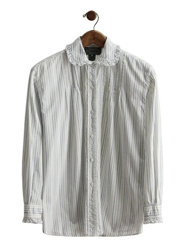 Ralph Lauren C. 1990 Cotton Shirt - Blue