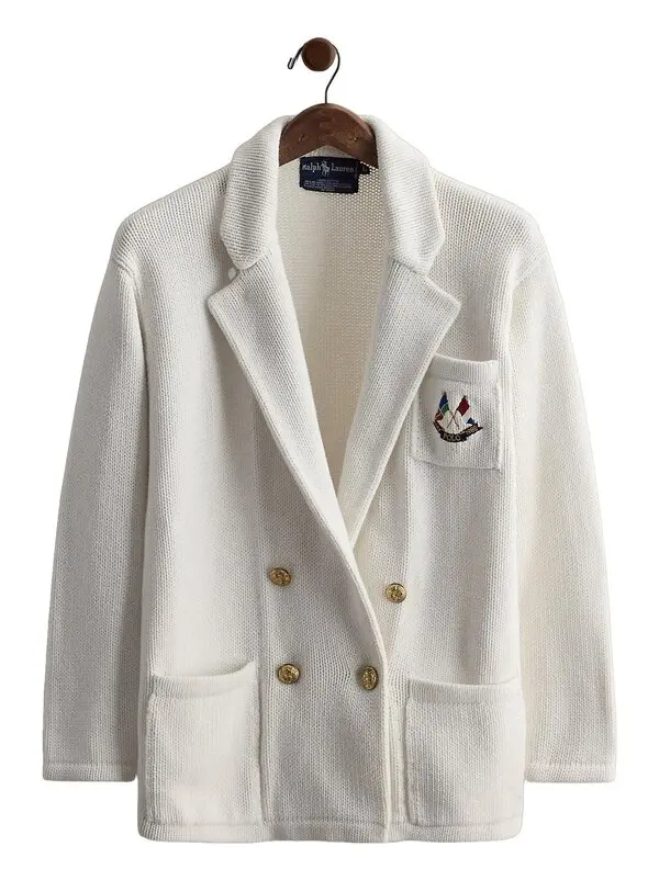 Ralph Lauren 1988 Double-breasted Cardigan - White