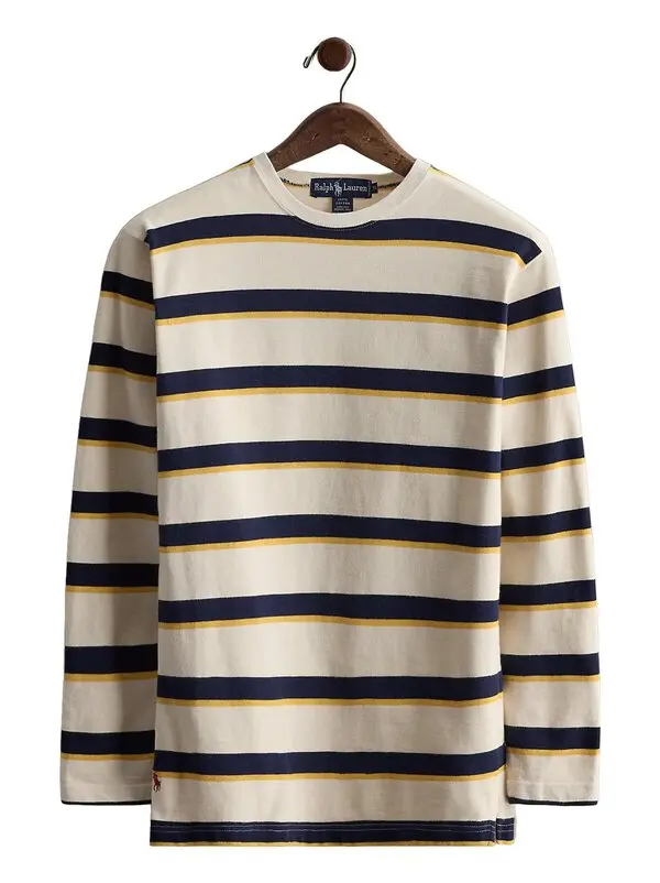 Ralph Lauren C. 1985 Striped Cotton Tee - Multi