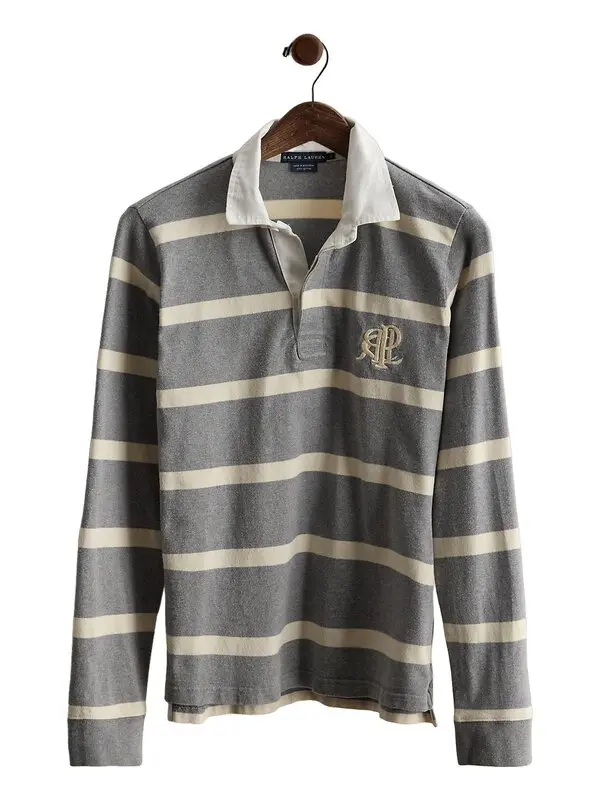 Ralph Lauren Cotton Rugby Shirt - Grey