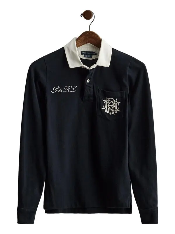 Ralph Lauren Cotton Rugby Shirt - Navy