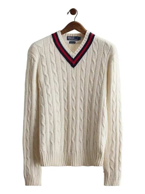 Ralph Lauren Vintage Cotton Cricket Sweater - Mixed Multi
