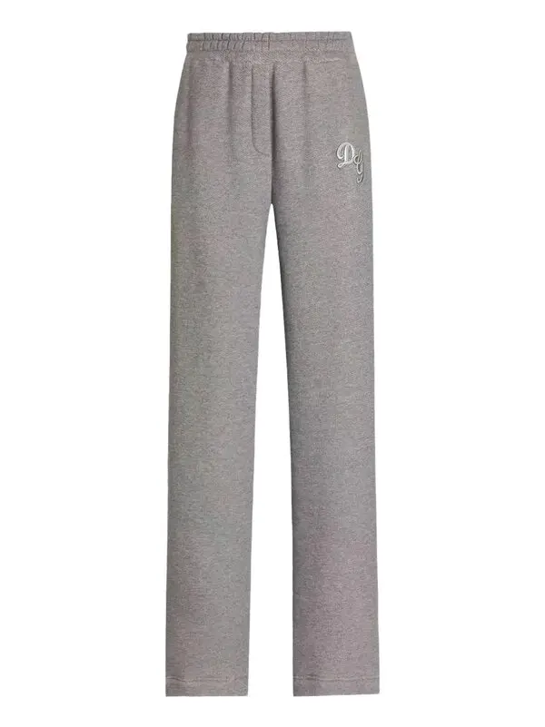 Dolce & Gabbana Logo Patch Track Pants - Grey