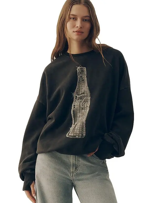 THE LAUNDRY ROOM X Disco Soda Sweatshirt - Off-black