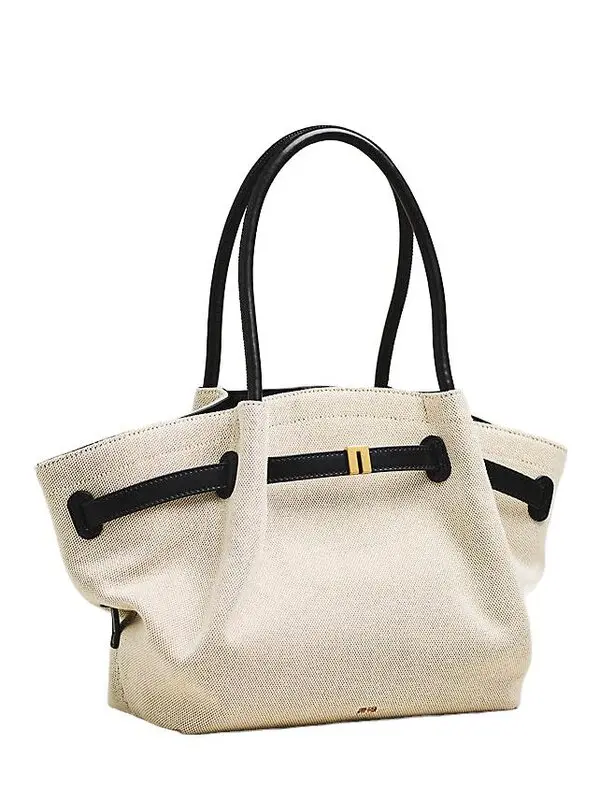 Jw Pei Hana Medium Tote Bag - Black Canvas