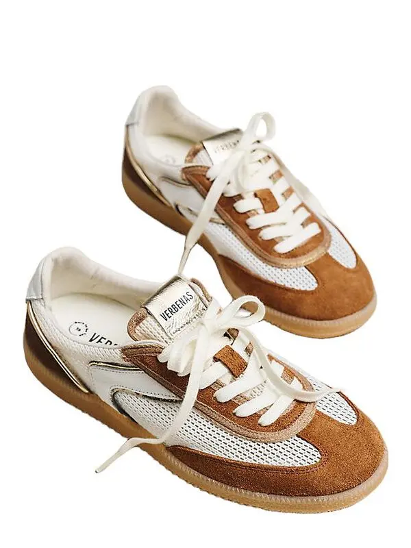 VERBENAS Sound Court Sneakers - Blanco/muscade/lodo