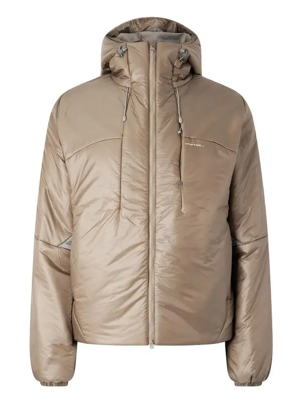 PORTAL Biome Recycled-ripstop Hooded Jacket - Brown