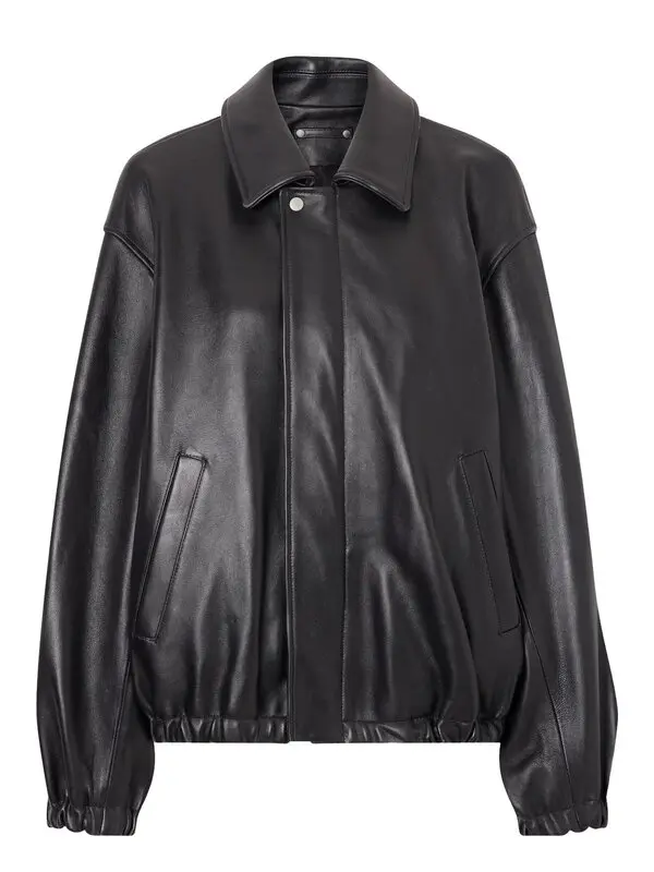 SSSTEIN Leather Jacket - Black