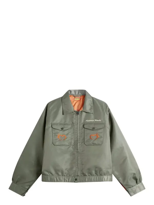 HUMAN MADE Military Jacket - Olive Drab