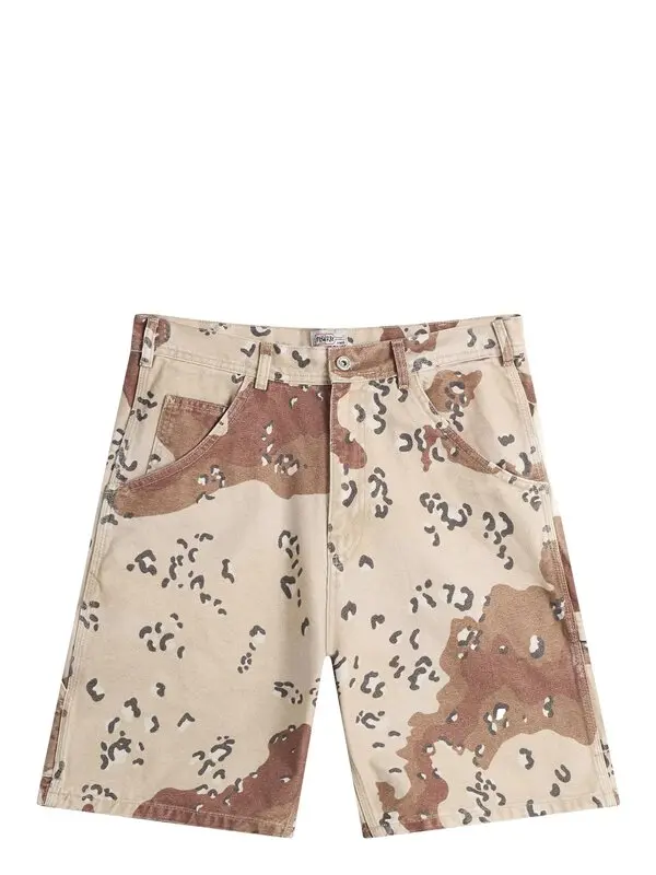 STAN RAY Big Job Cargo Shorts - Choc Chip Camo