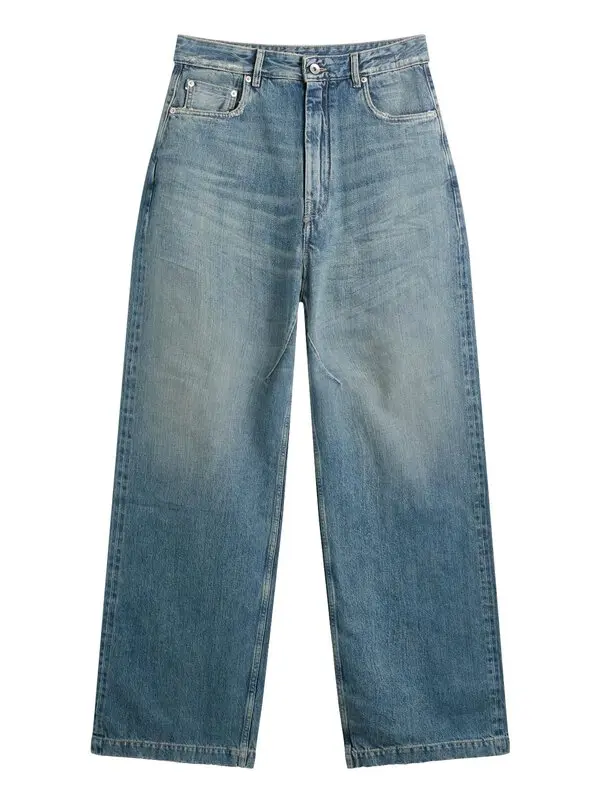 Rick Owens Geth Jeans - Washed Indigo