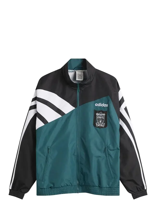 Adidas Liverpool Fc 95' Track Jacket - Rich Green/black
