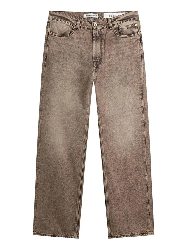 Our Legacy Carlson Cut Jeans - Clay Breeze