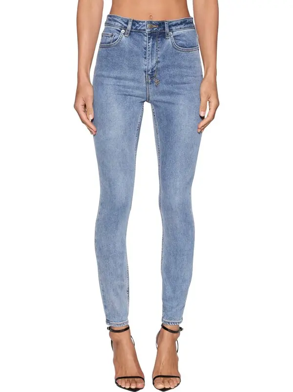Ksubi Hi N Wasted True Vintage Skinny Jeans - Denim