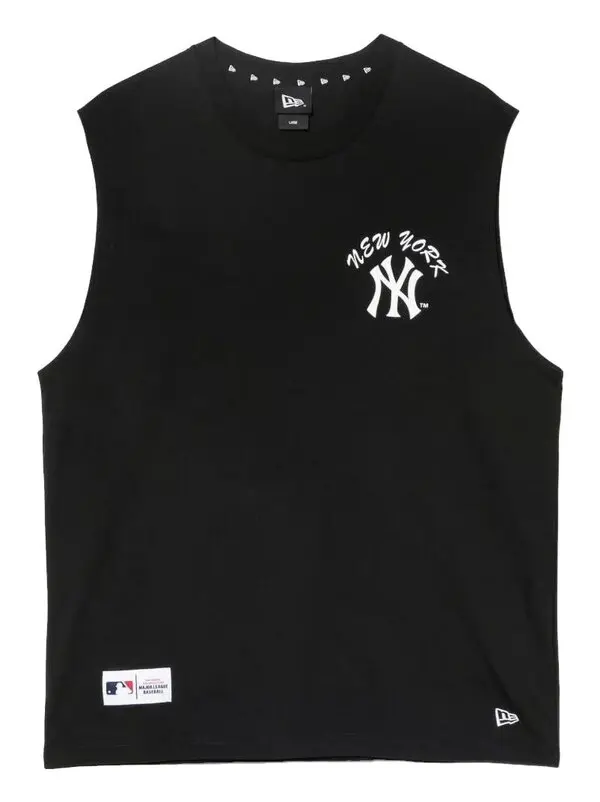 New Era Sleeveless Top - Black