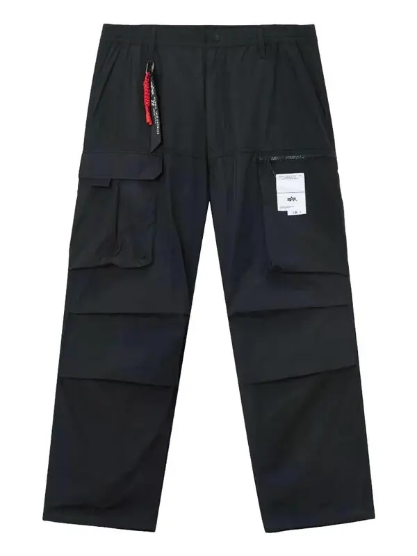 Izzue Loose Fit Cargo Trousers - Black