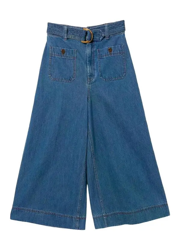 Zimmermann Culottes Jeans - Blue