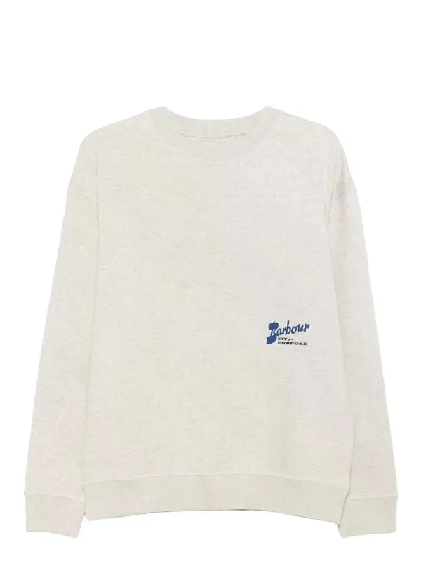 Barbour Blythe Logo Sweatshirt - Grey