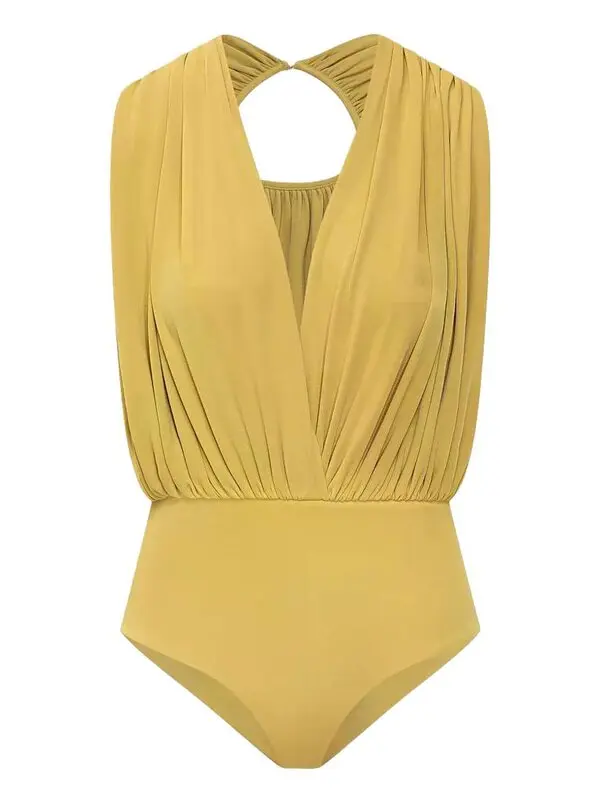DES_PHEMMES Cape Top - Yellow