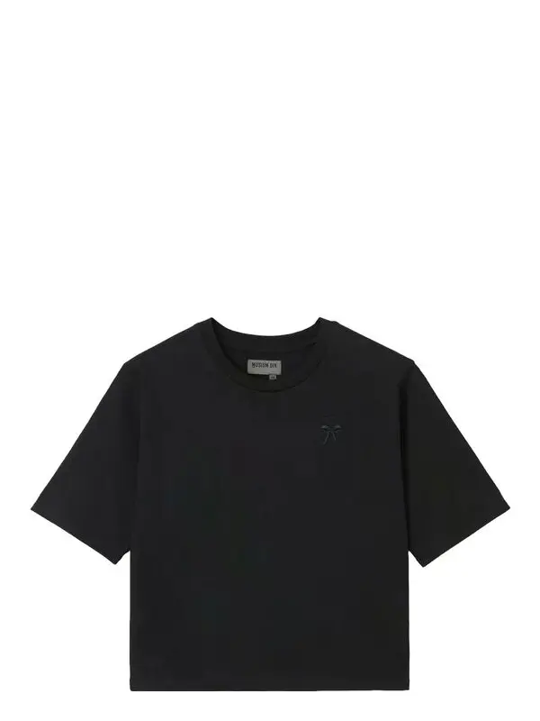 MUSIUM DIV. Bow T-shirt - Black