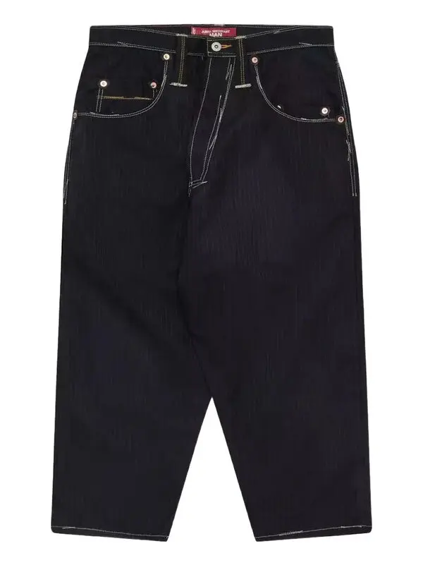 Junya Watanabe X Levi's Pinstripe Jeans - Blue