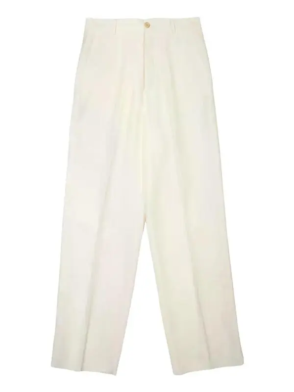 LANEUS Button Trousers - Neutrals