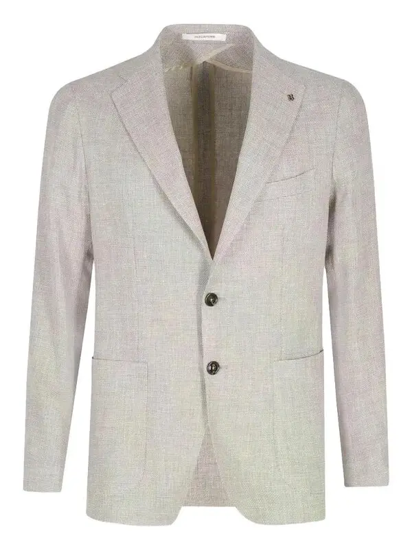 Tagliatore Montecarlo Single-breasted Jacket - Neutrals