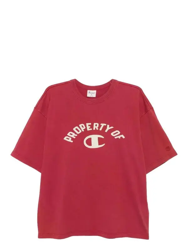 Champion Logo-detail Short-sleeve T-shirt - Red