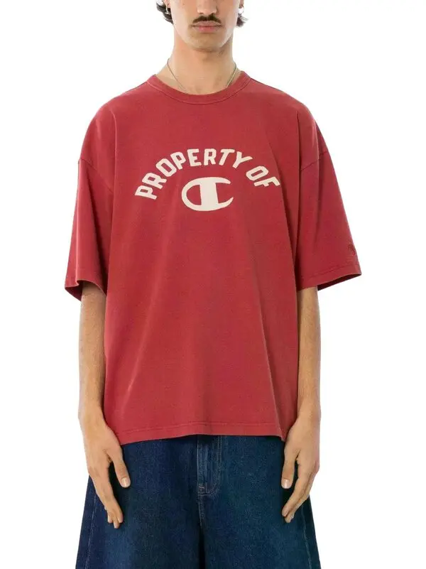 Champion Logo-detail Short-sleeve T-shirt - Red