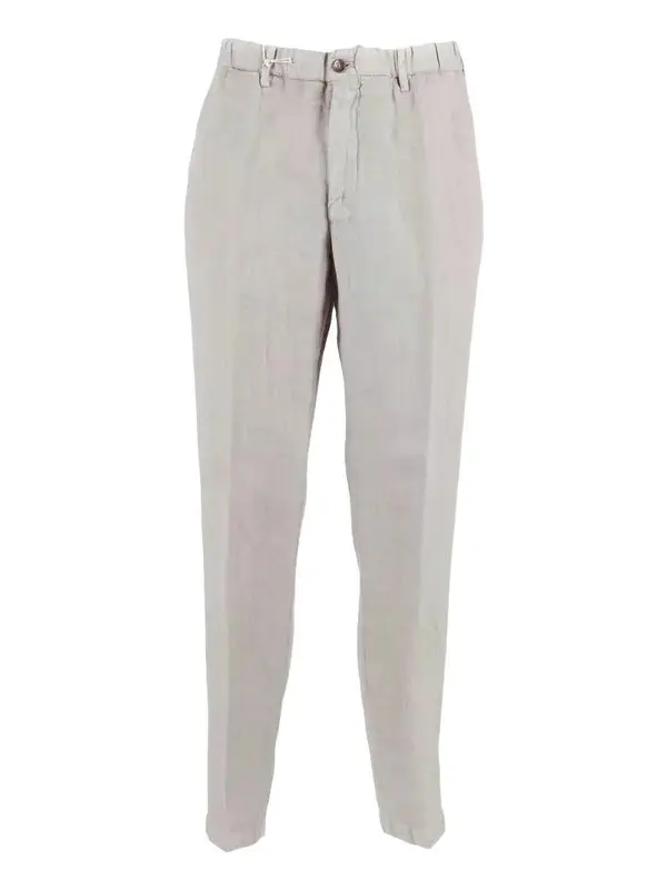 BRIGLIA 1949 Buttoned Trousers - Neutrals