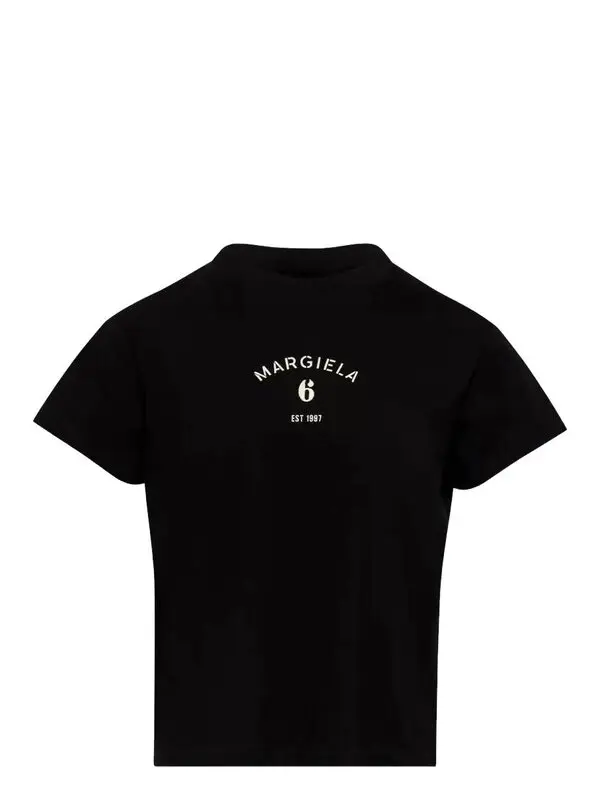 MAISON MARGIELA Printed T-shirt - Black