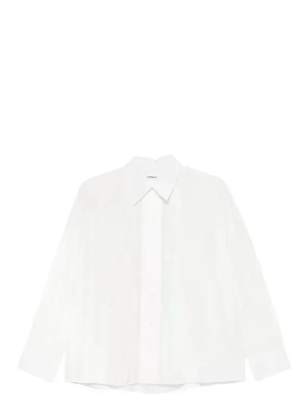 CORDERA Lace-insert Shirt - White