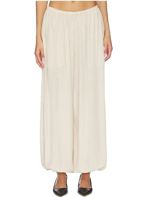 EAVES X Jasmine Tookes Kai Balloon Pant - Beige