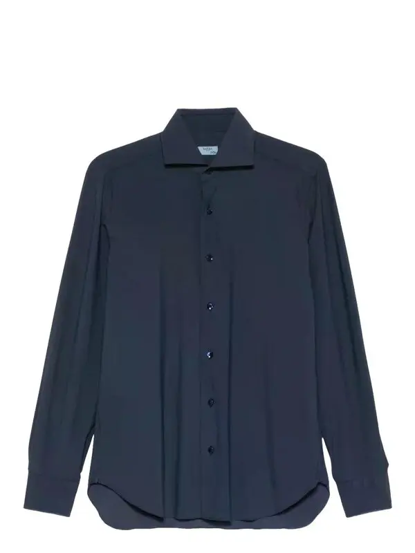 BARBA NAPOLI Buttoned Shirt - Blue