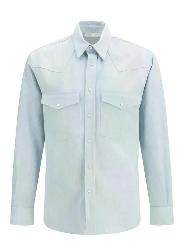 UMIT BENAN Western Denim Shirt - Blue