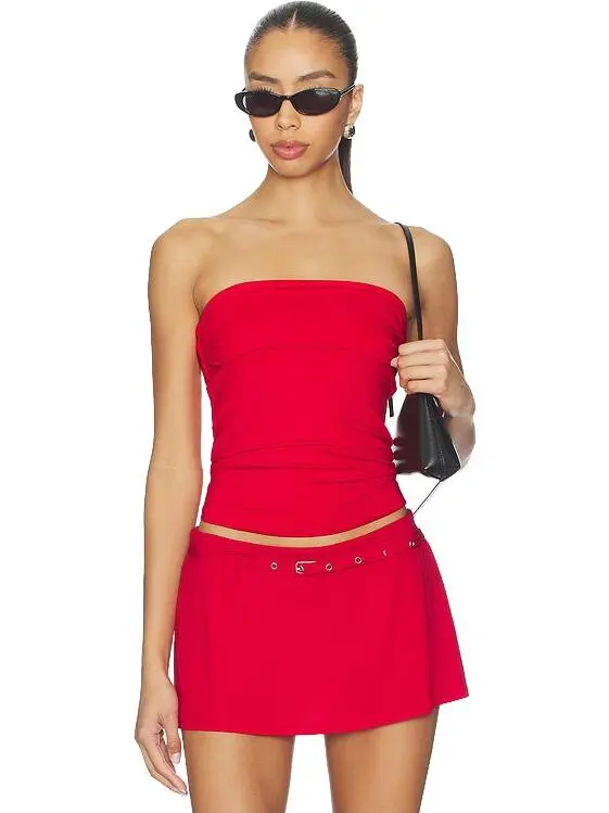 GEEL Mila Tube Top - Red