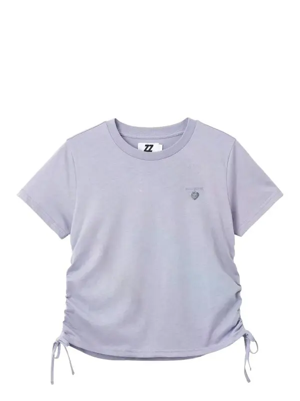 Izzue Drawstring T-shirt - Purple