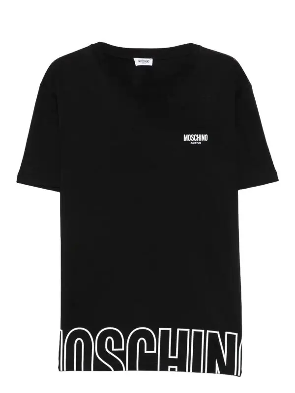 Moschino Logo T-shirt - Black