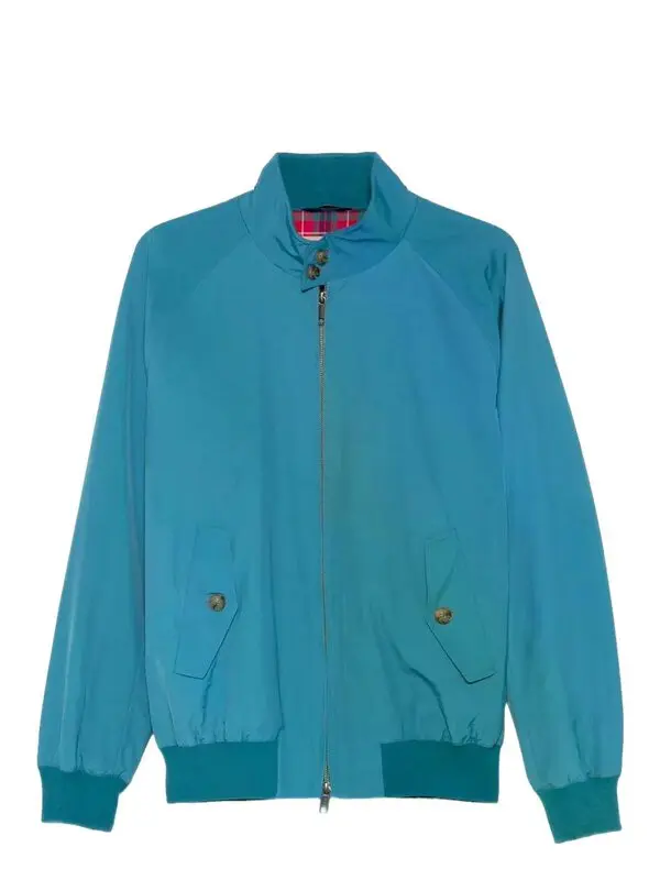 BARACUTA Button Pocket Jacket - Blue