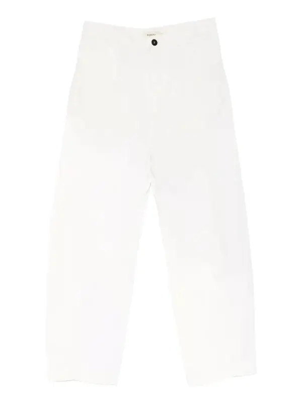 Barena Venezia Marietta Furian Barrel-leg Trousers - White
