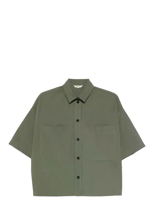 Barena Venezia Priscilla Vion Patch-pocket Shirt - Green