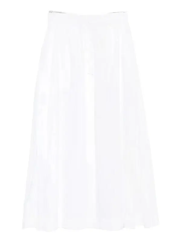 DEHA Midi A-line Skirt - White